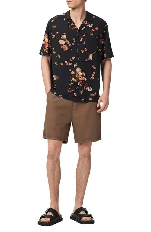 ALLSAINTS Karmada Floral Camp Shirt