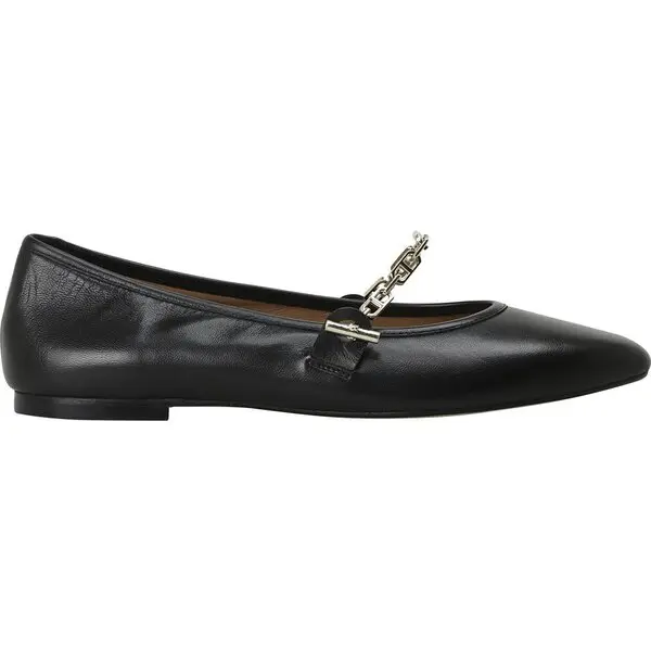 BOSS Diana Chain Mary Jane Ballet Flat - Black