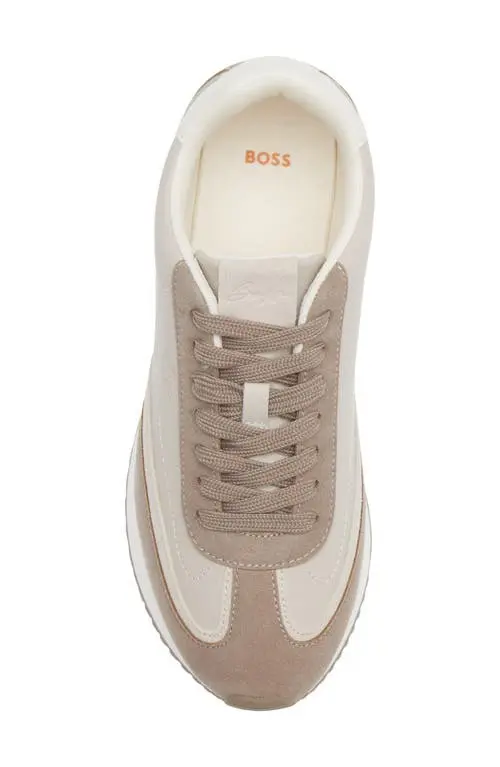 BOSS Marleny Running Sneaker - Medium Beige