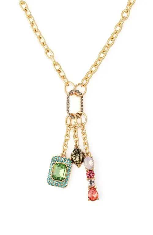 Kurt Geiger Stone Eagle Charm Necklace