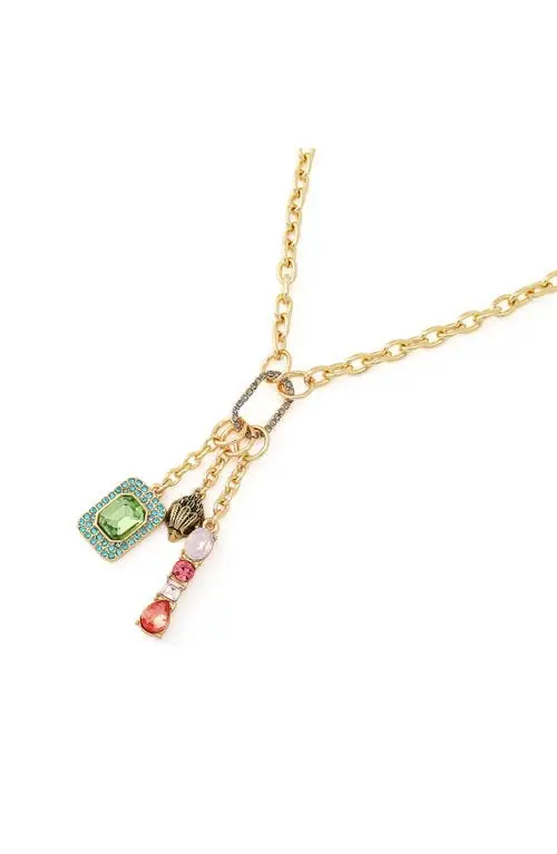 Kurt Geiger Stone Eagle Charm Necklace