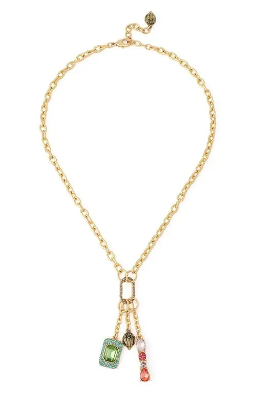 Kurt Geiger Stone Eagle Charm Necklace