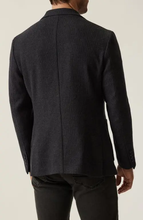 34 Heritage Matteo Slim Fit Rib Knit Blazer