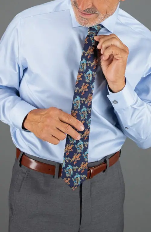 Trafalgar Birds Of Prosperity Silk Neck Tie