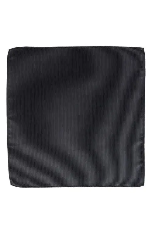 Trafalgar Leyton Stripe Silk Pocket Square