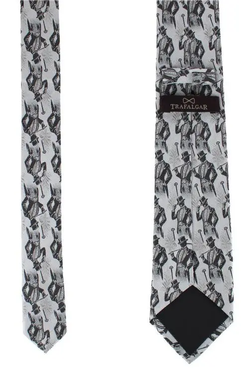 Trafalgar Ambrose Dapper Night Silk Tie