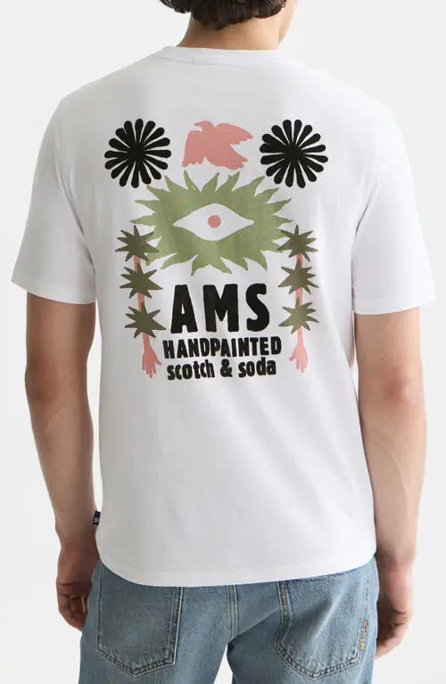 Scotch & Soda Relaxed Fit Cotton Graphic T-shirt