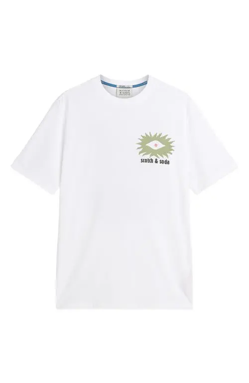 Scotch & Soda Relaxed Fit Cotton Graphic T-shirt