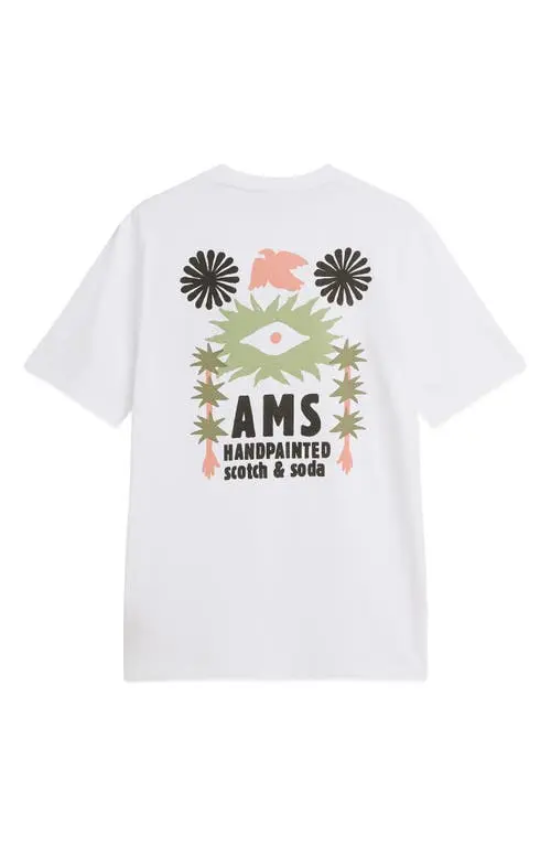 Scotch & Soda Relaxed Fit Cotton Graphic T-shirt