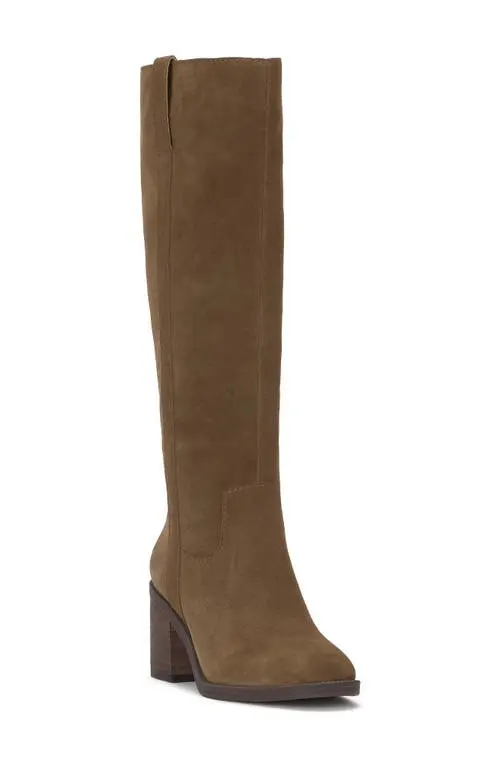 Lucky Brand Adana Knee High Boot - Dark Brown