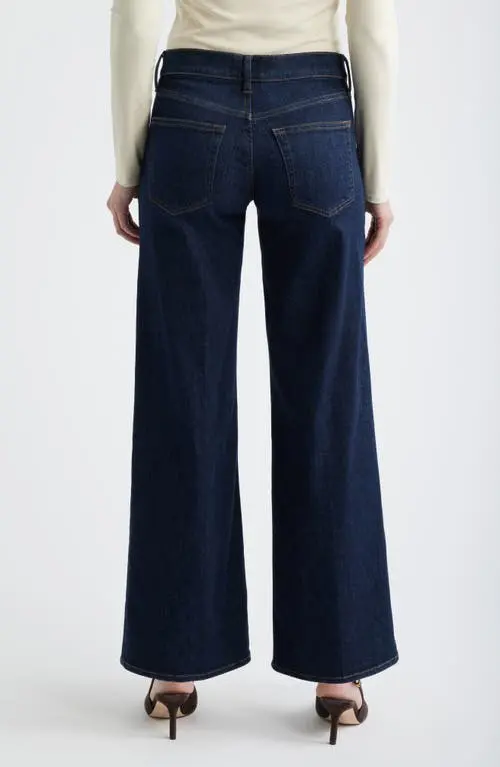 FRAME Le Slim Palazzo Low Rise Wide Leg Jeans - Lyra