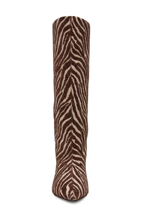 Steve Madden Brax Pointed Toe Boot - Zebra