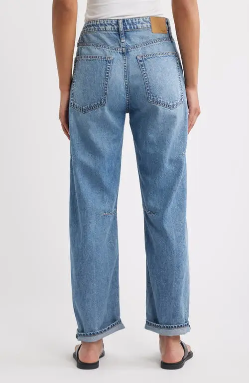 Rag & Bone Featherweight Stevie Mid Rise Tapered Jeans