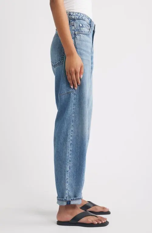Rag & Bone Featherweight Stevie Mid Rise Tapered Jeans
