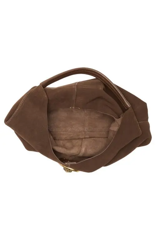 Kurt Geiger Medium Chelsea Slouch Hobo Bag - Dark Brown