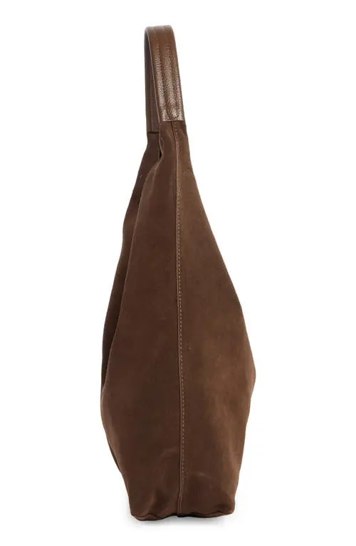 Kurt Geiger Medium Chelsea Slouch Hobo Bag - Dark Brown
