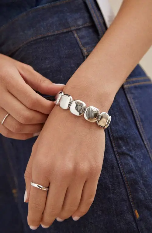 Baublebar Mira Statement Bracelet - Silver