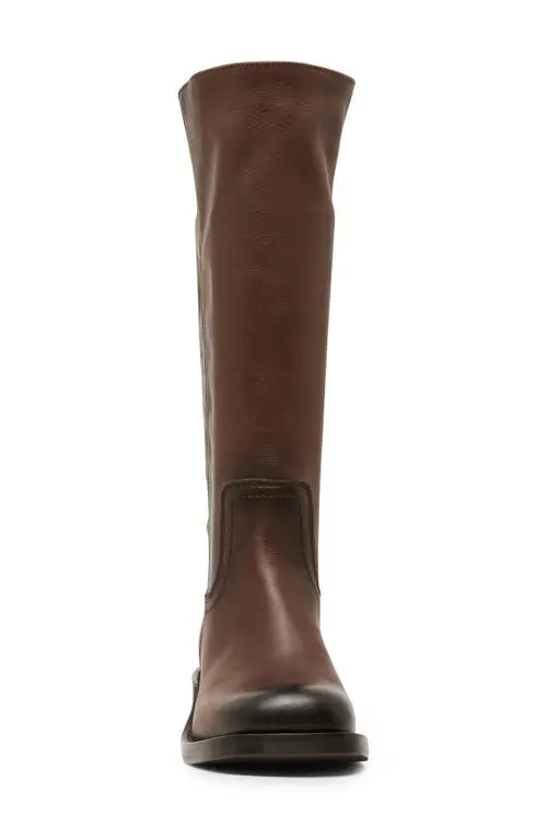 Steve Madden Rubi Knee High Boot - Brown Leather