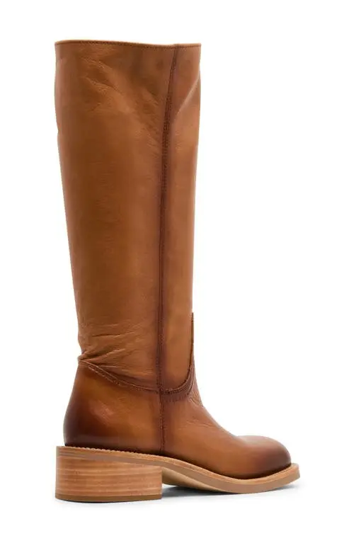 Steve Madden Rubi Knee High Boot - Cognac Leather