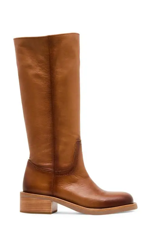 Steve Madden Rubi Knee High Boot - Cognac Leather