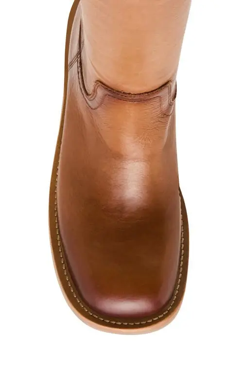 Steve Madden Rubi Knee High Boot - Cognac Leather