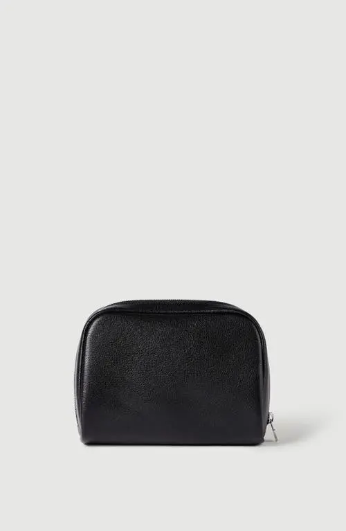 Brunello Cucinelli Brushed Leather Slim Beauty Case