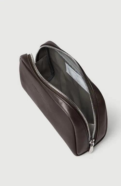 Brunello Cucinelli Smooth Calfskin Slim Beauty Case