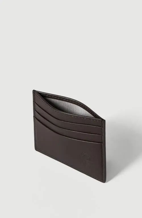Brunello Cucinelli Smooth Calfskin Card Holder