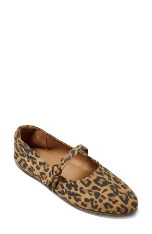 Beek Snipe Mary Jane Flat - Leopard