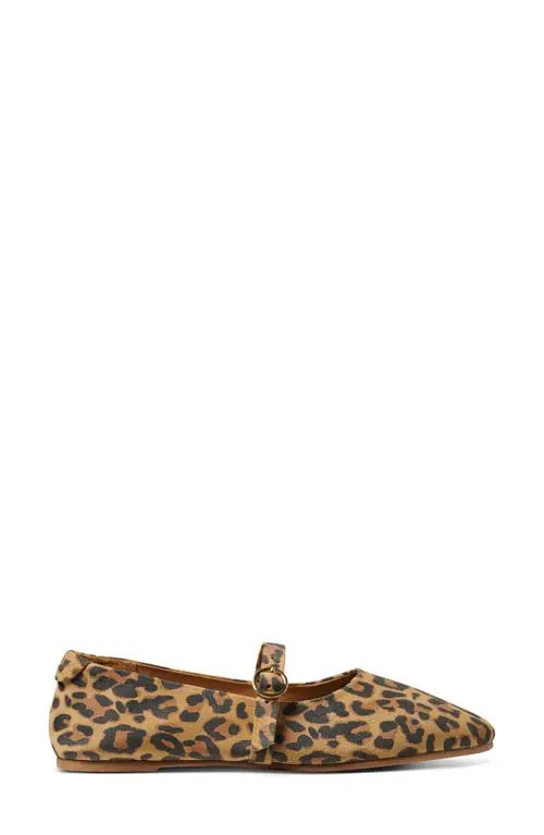Beek Snipe Mary Jane Flat - Leopard