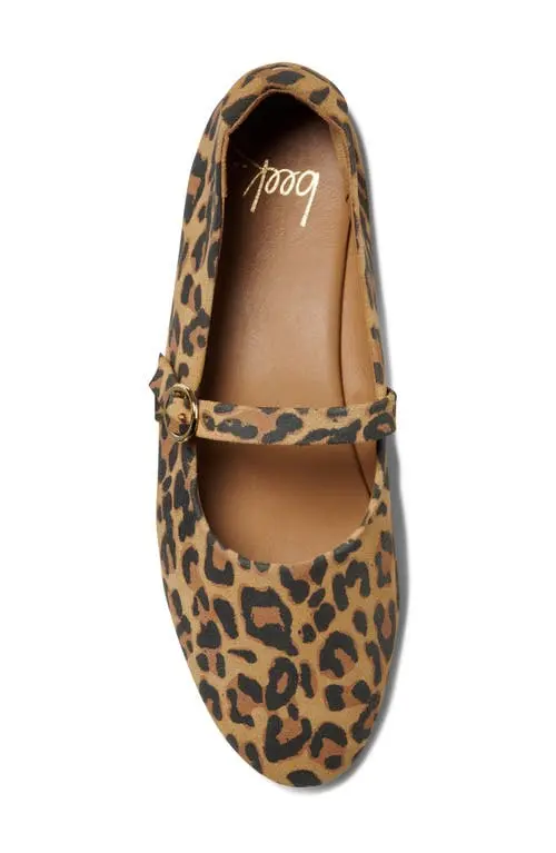 Beek Snipe Mary Jane Flat - Leopard