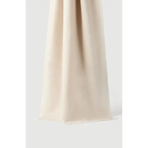 Brunello Cucinelli Cashmere Diagonal Scarf - Sand