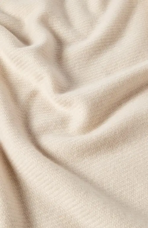 Brunello Cucinelli Cashmere Diagonal Scarf - Sand