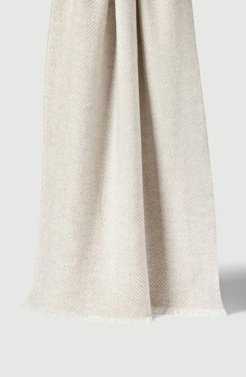 Brunello Cucinelli Cashmere Chevron Scarf - Panama