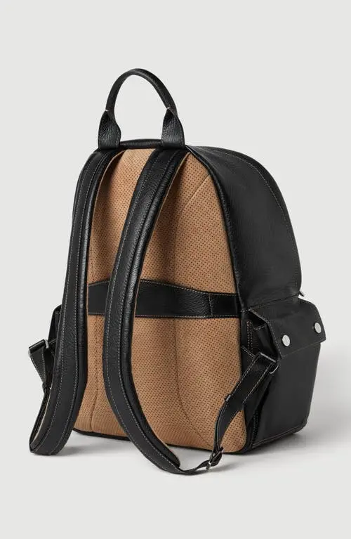 Brunello Cucinelli Grained Calfskin Travel Backpack