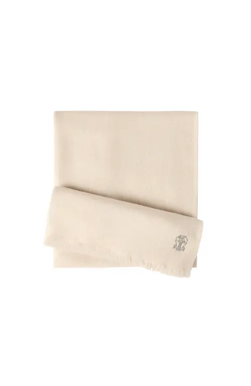 Brunello Cucinelli Cashmere Scarf - Sand