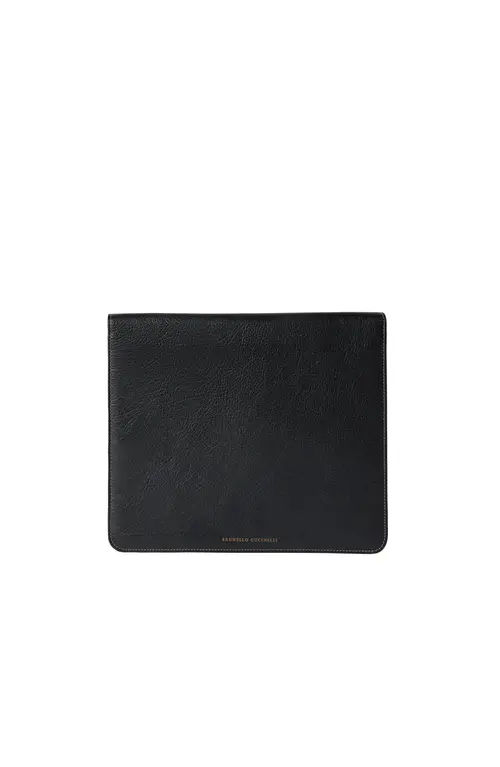 Brunello Cucinelli Grained Calfskin Document Holder