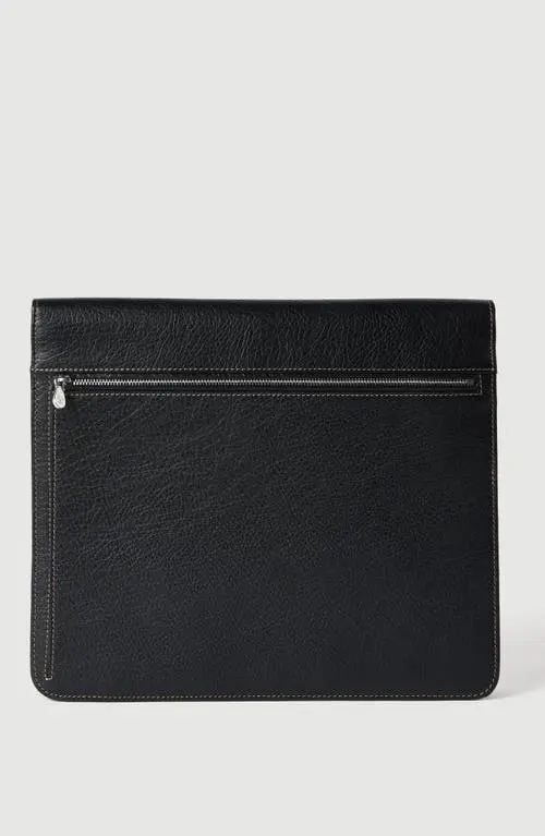 Brunello Cucinelli Grained Calfskin Document Holder