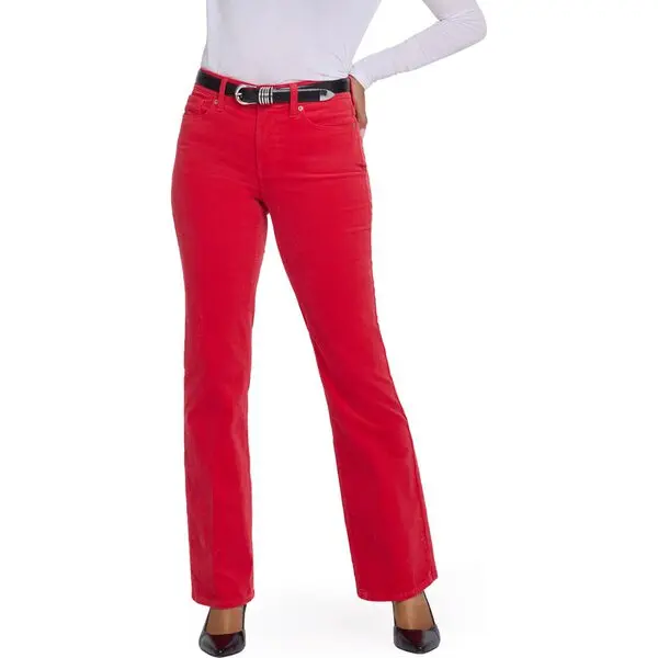 NYDJ Brooklyn Bootcut Corduroy Pants - Camellia