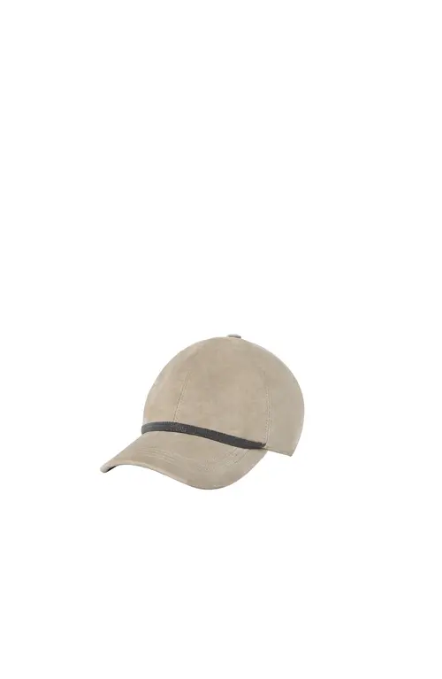 Brunello Cucinelli Suede Baseball Cap