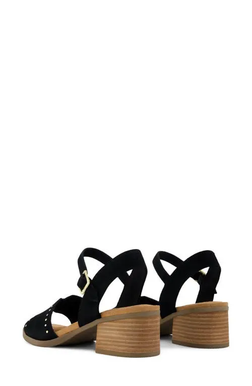 Toms Eloise Block Heel Sandal - Black