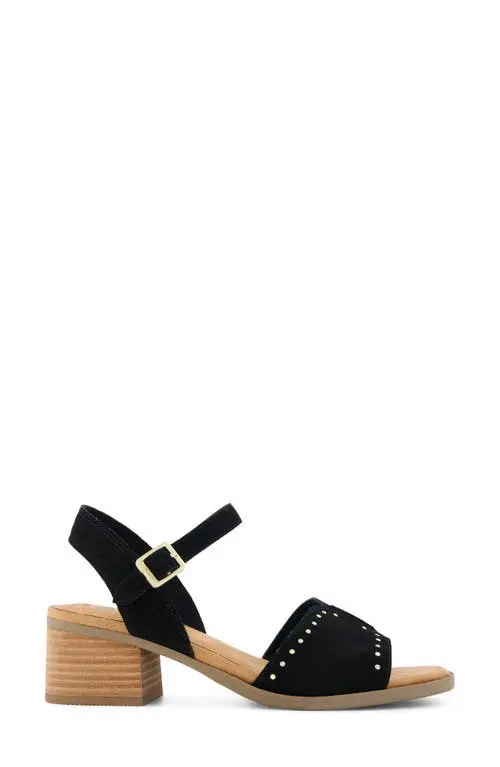 Toms Eloise Block Heel Sandal - Black