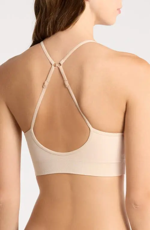 Nordstrom Seamless Bralette - Beige Smoke
