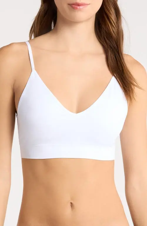 Nordstrom Seamless Bralette - White