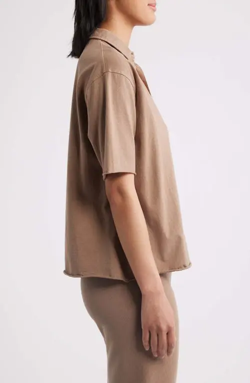Frank & Eileen Patty Popover Henley Top