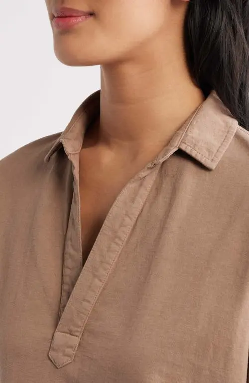 Frank & Eileen Patty Popover Henley Top