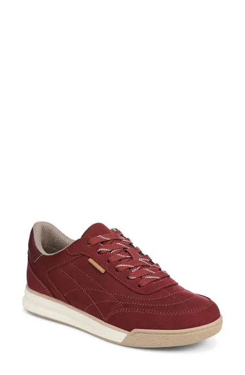 Dr. Scholl'S Throwback Lace Sneaker - Burgundy