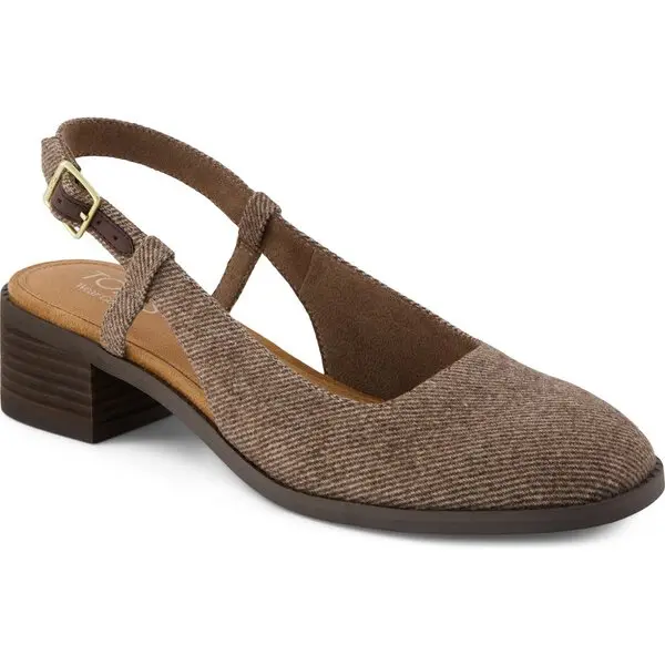 Toms Jaclyn Slingback Sandal - Brown