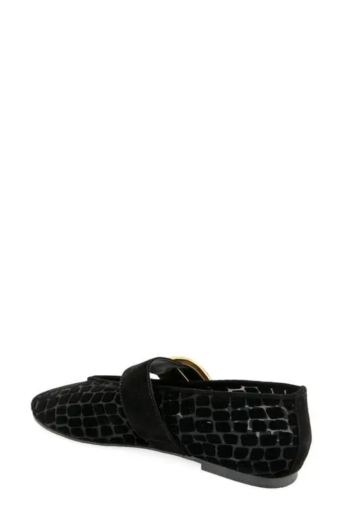 KENNETH COLE Tamarra Mary Jane Flat - Black Mesh