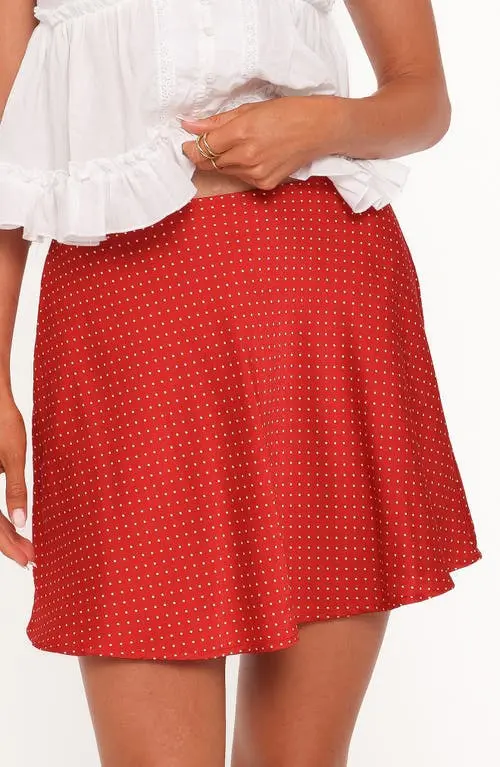 PETAL & PUP Sabina Polka Dot Skater Skirt